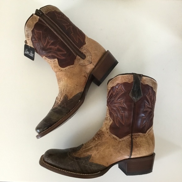 Dan Post | Shoes | Nib Dan Post Square Toe Sasha Boots Multiple Sizes ...